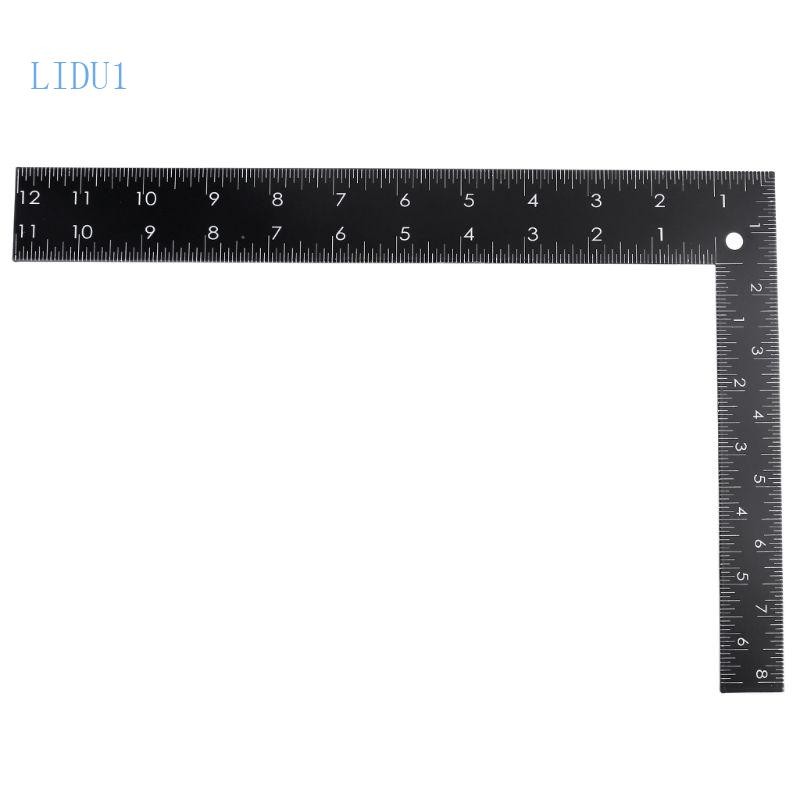 Lidu1 Carpenter Square Framing Square 8 นิ้ว x 12 นิ้ว L Square ไม้ ...