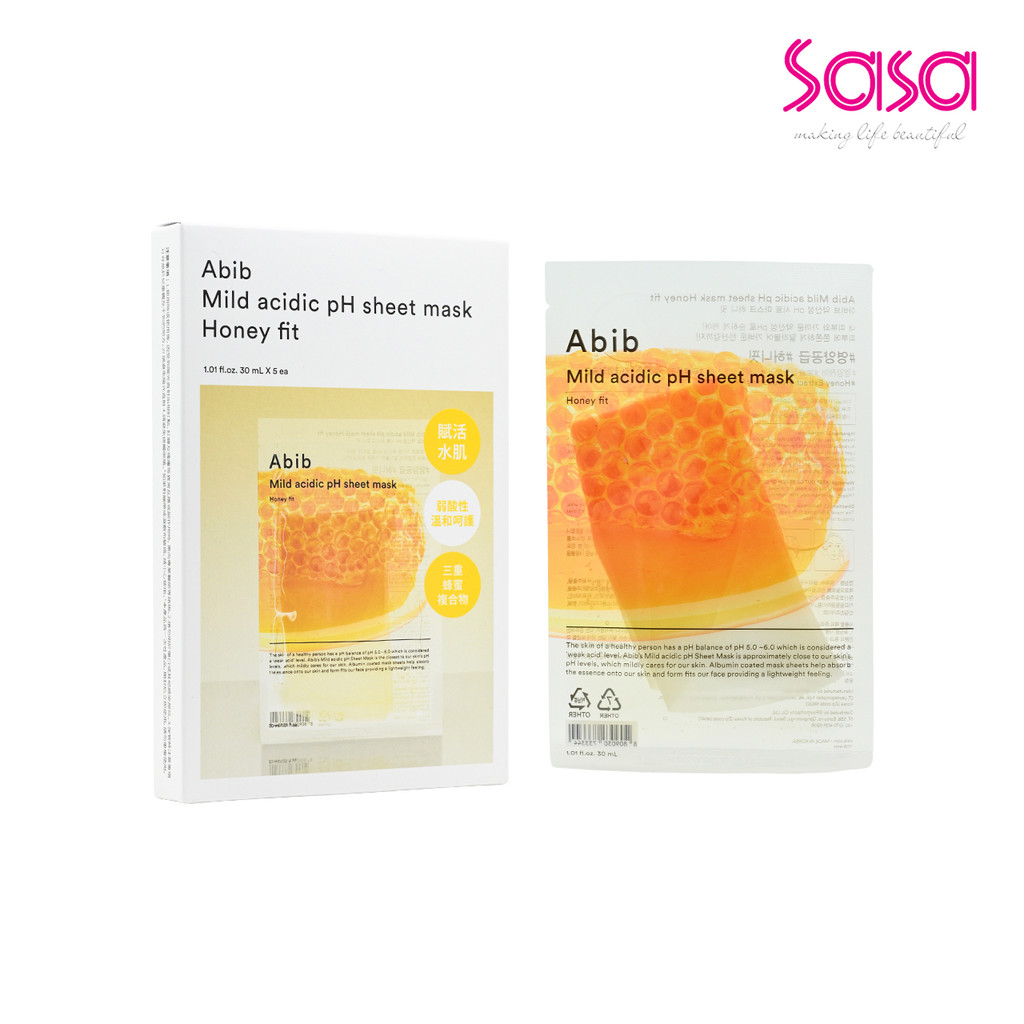 Abib Mild Acidic Ph Mask Honey 5pcs | Shopee Thailand
