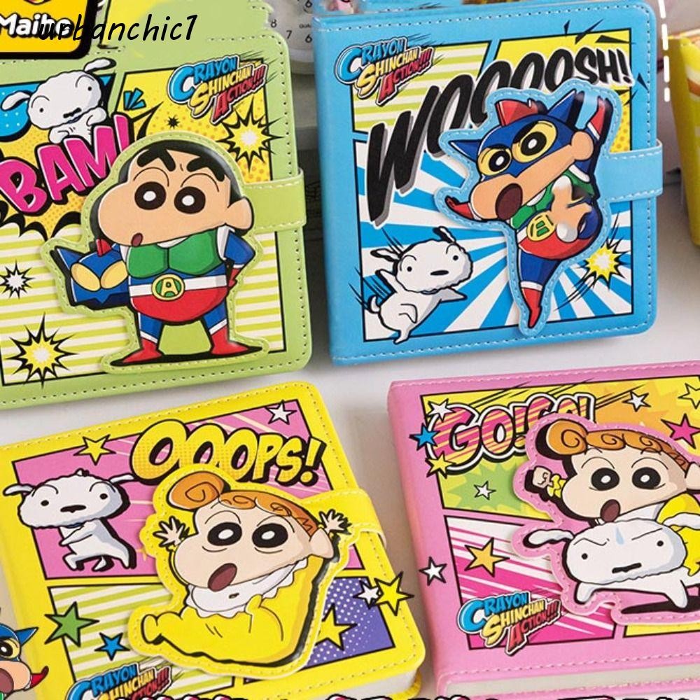 URBANCHIC Crayon Shin Chan Note Paper, 128Pages Cartoon Memo Reminder ...