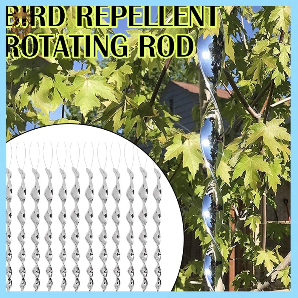 [explosion1.th] 12x Bird Repellent หมุน Scare Rod อุปกรณ์ควบคุมยับยั้งเกลียวสะท้อนแสง | Shopee ...