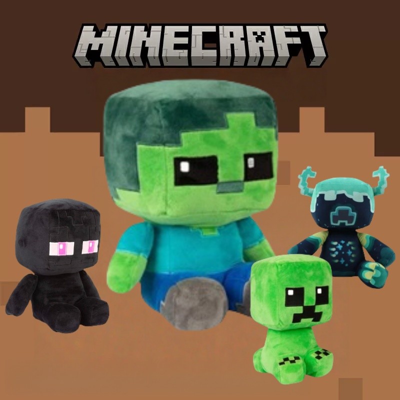 COD🔥 Mc Plush Steve Creeper Enderman Zombie Alex ตุ๊กตาตุ๊กตาของเล่น ...