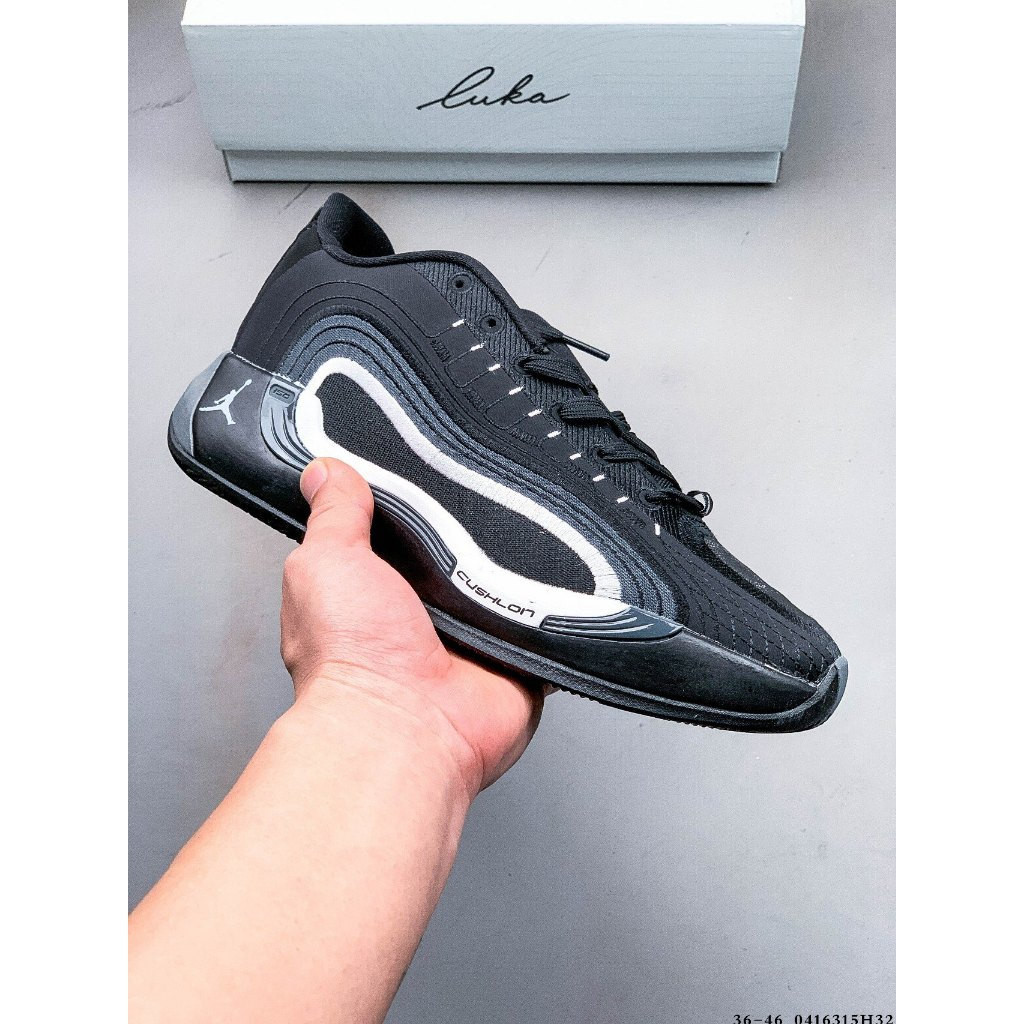 รองเท้าบาสเก็ตบอล AJ Air Jordan Luka 4 PF Luka Global Game/สีดำ รุ่น ...