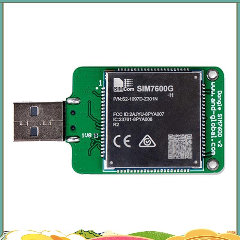 SIMCOM SIM7600G H USB Dongle HSPA + GSM GPRS EDGE UMTS LTE 4G Cat4 โมดูลสําหรับ SIM7600 SIM7500 ...
