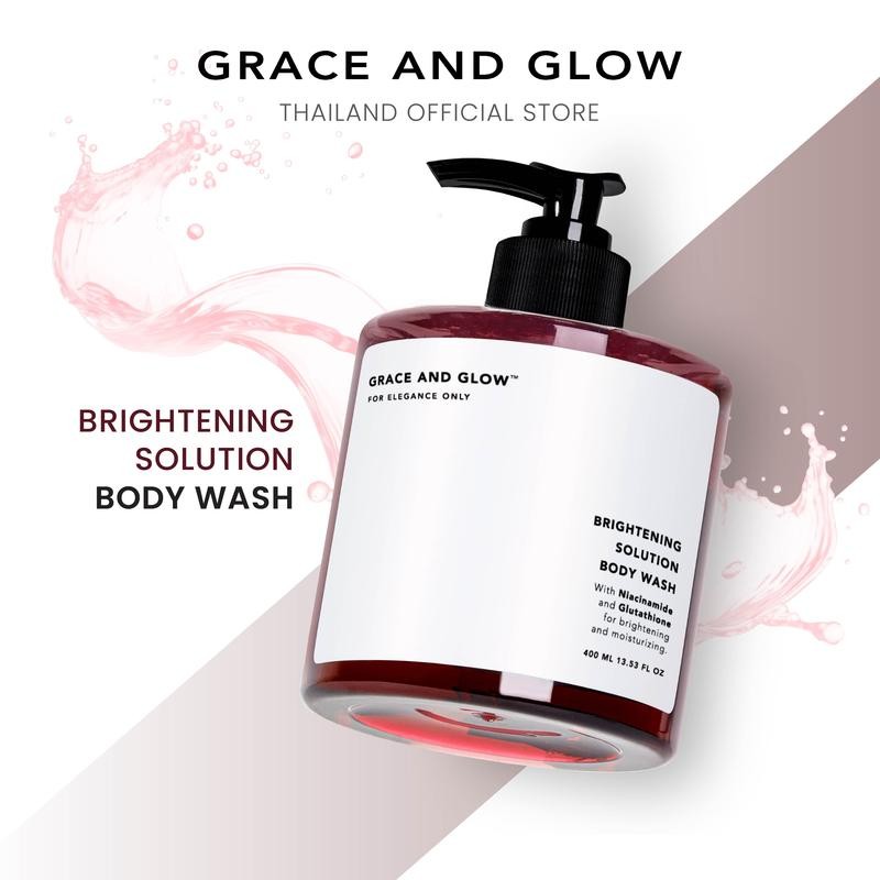 Grace and Glow Brightening Solution Body Wash เจลอาบน้ำ สูตรชุ่มชื่น ...