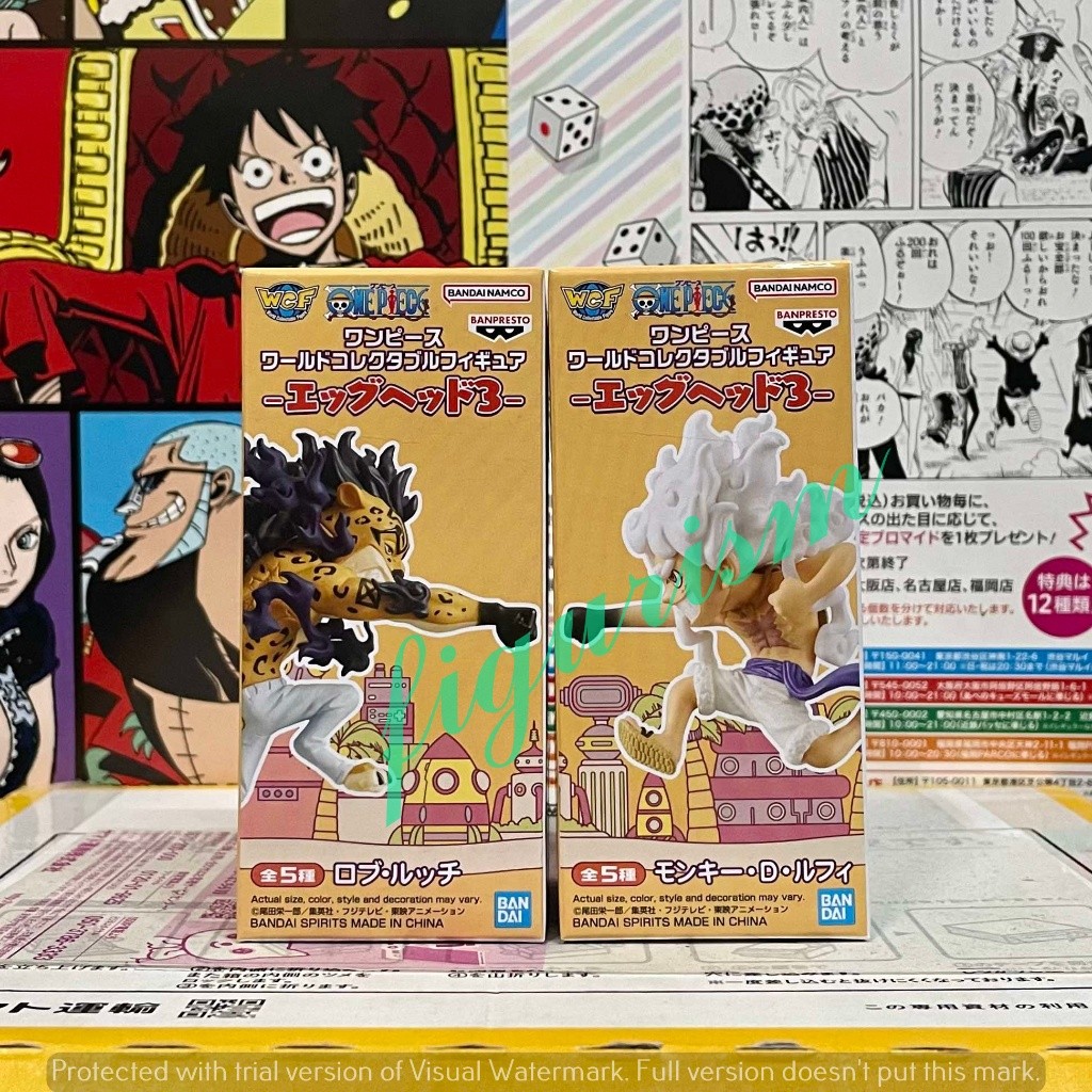 🔥 WCF Luffy Lucci ลูฟี่ ลุจจิ Egghead one piece วันพีซ เอ็กเฮด egg 13 ...