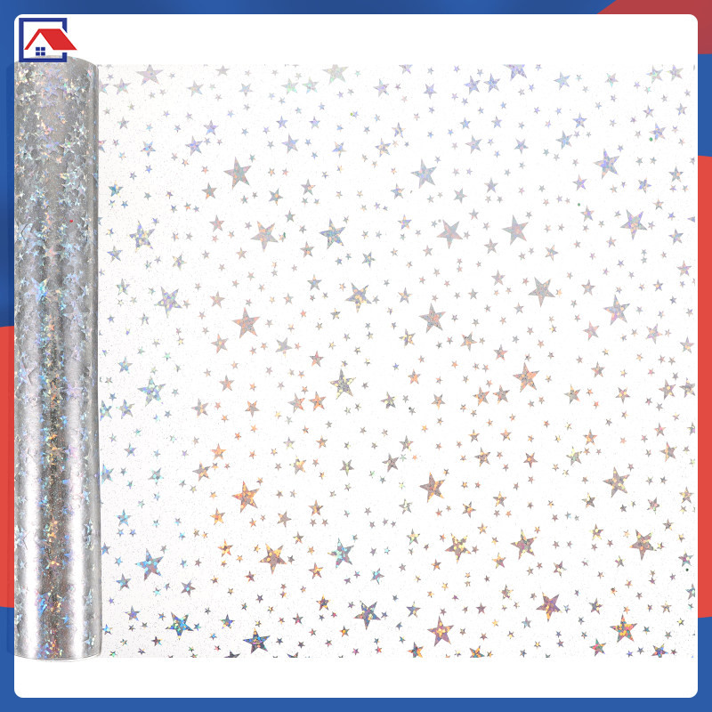 โปร่งใส Pentagram สติกเกอร์ฟิล์ม Shiny Star กระเป๋า Pvc กระเป๋าเดินทาง ...
