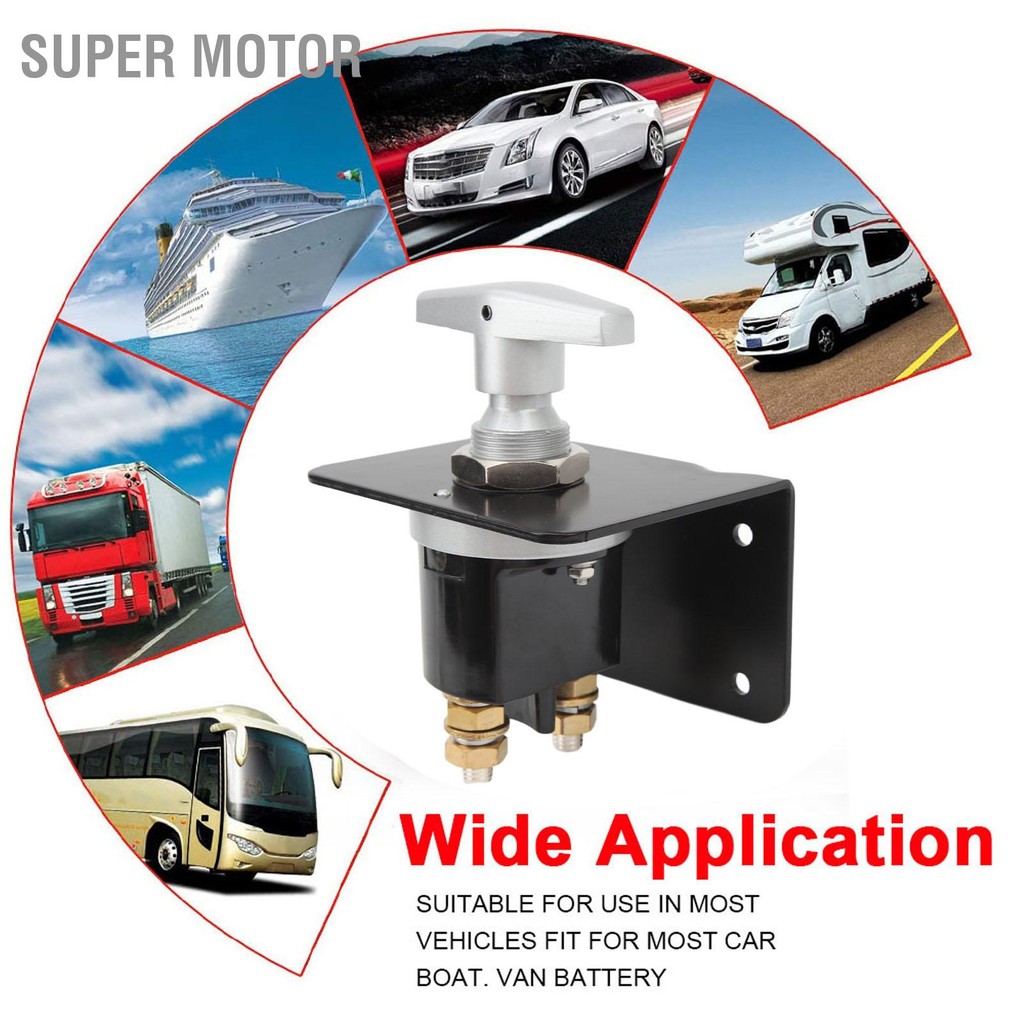 Super Motor Battery Disconnect Switch with Lockout Plate 20247 ...