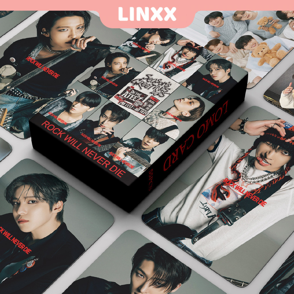 Linxx 55 ชิ้น ATEEZ 2025 SEASONS GREETINGS อัลบั้ม Lomo Card Kpop ...