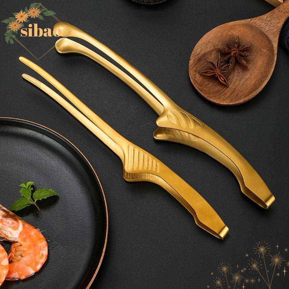 SIBAO แหนบย่าง, คลิปอาหารสเต็กกันลื่น, อุปกรณ์ครัวทําอาหาร 304 คลิป ...