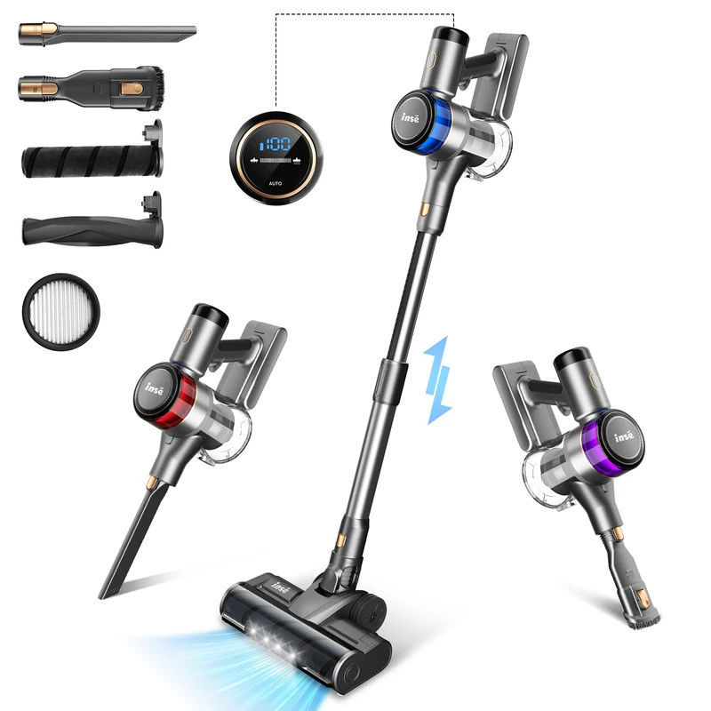 หูฟังบลูทูธ INSE S9 แบบไร้สาย 30Kpa พร้อมจอแสดงผล LED ใช้งานได้ 55 นาที ...