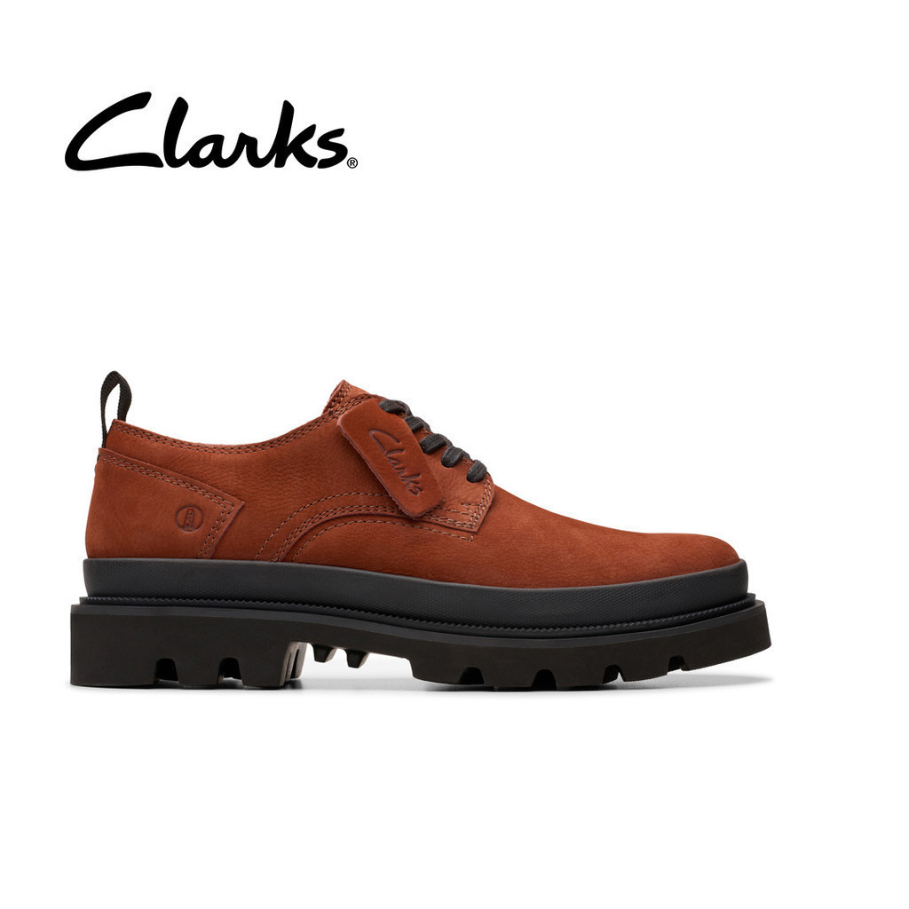 รองเท้าออกซ์ฟอร์ดผู้ชาย Badell Lace จาก Clarks - สีนูบัคสีเชสตันต์ ...