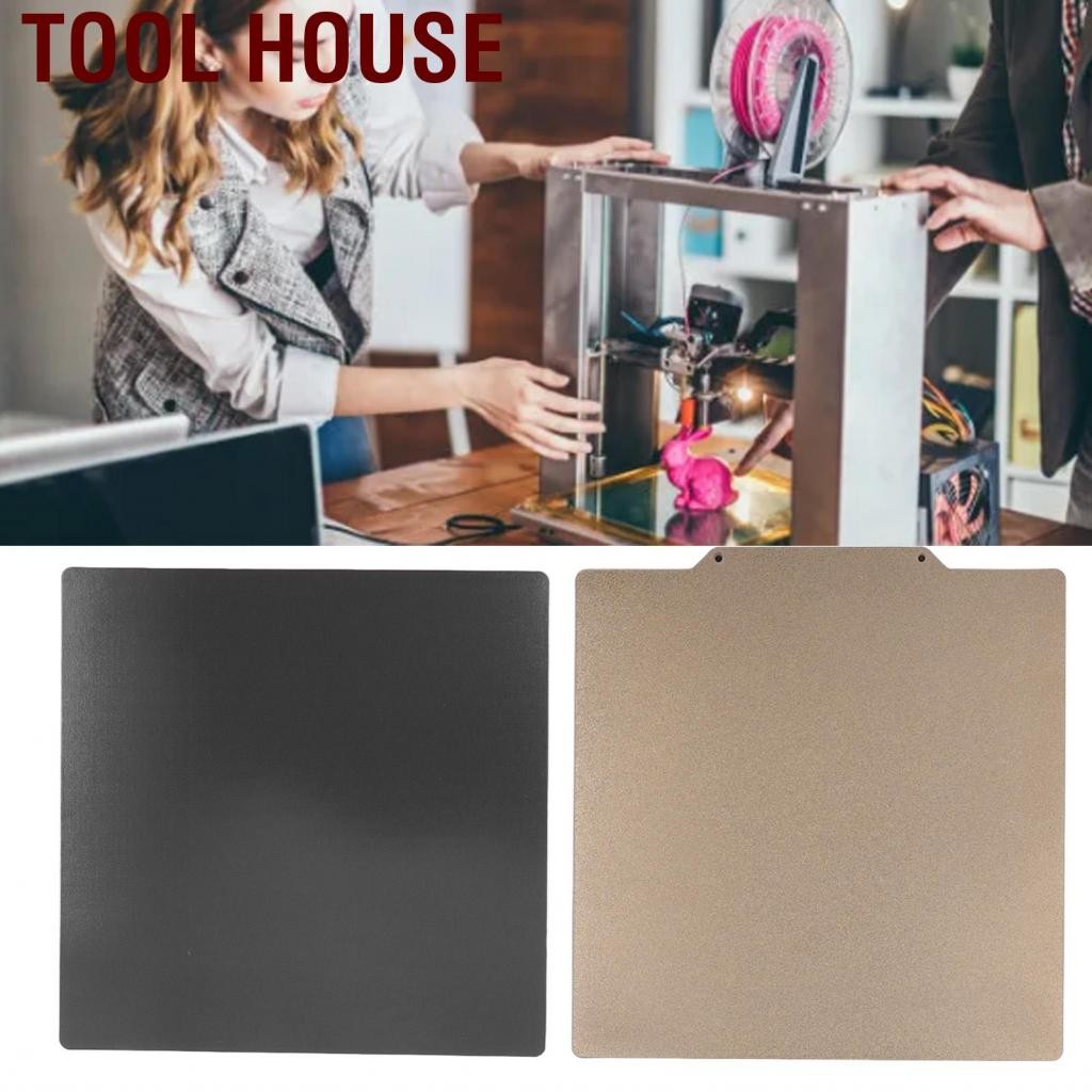 Tool House Zaweliyo 310x310mm 3D เครื่องพิมพ์ Pei Peo Build Plate Double Sided Spring Steel ...