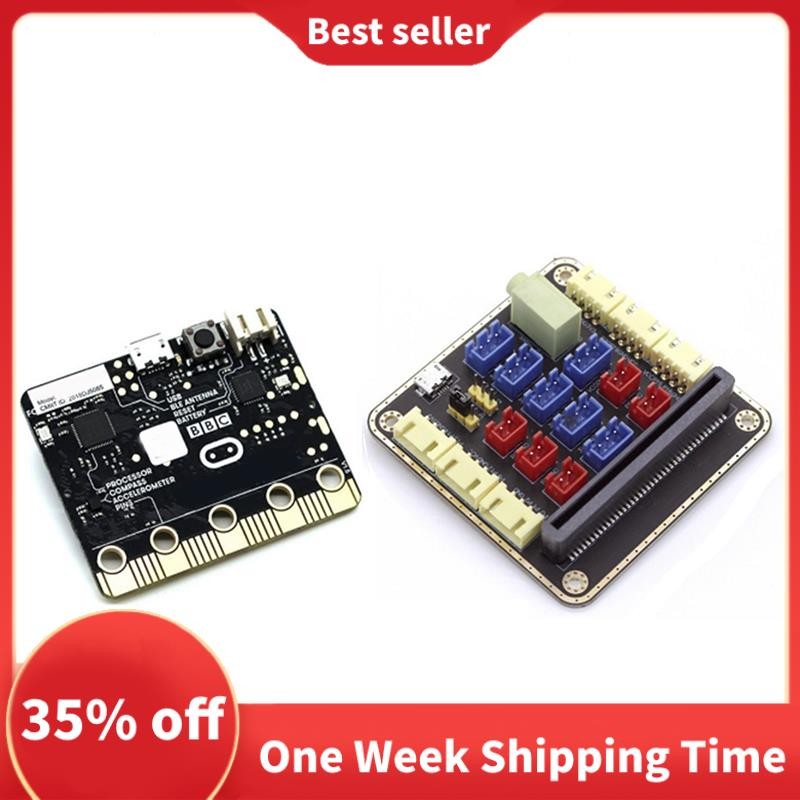 BBC Micro-Bit V2.2 BLE5.0 และขยาย 3.0 บอร์ดพัฒนา Graphical- โปรแกรม ...