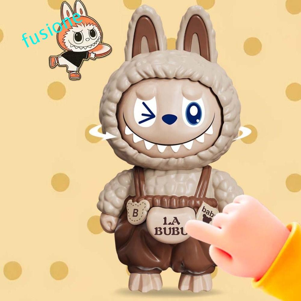 Fusionedge Labubu Face แต่งหน้าของเล่น,พร้อมพวงกุญแจ 3 Facial Labubu ...