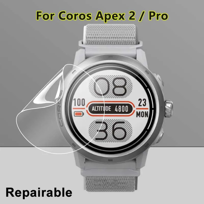 3 ชิ้นสําหรับ Coros Apex 2 / Pro 42 มม.46 มม.SmartWatch Clear Ultra ...