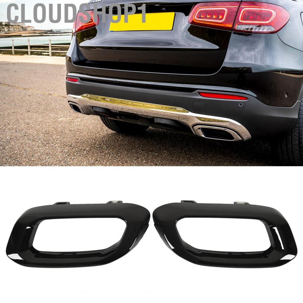 Cloudshop1 ฝาครอบปลายท่อไอเสีย Trims BEZEL Fit GLC GLE GLS‑Class X253 C253 W167 V167 C167 X167 ...