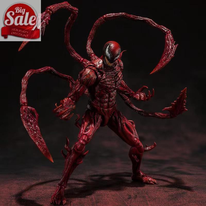 AF Red Venom Carnage Action Figure SHFiguarts Venom SHF Venom 2 Let มี ...