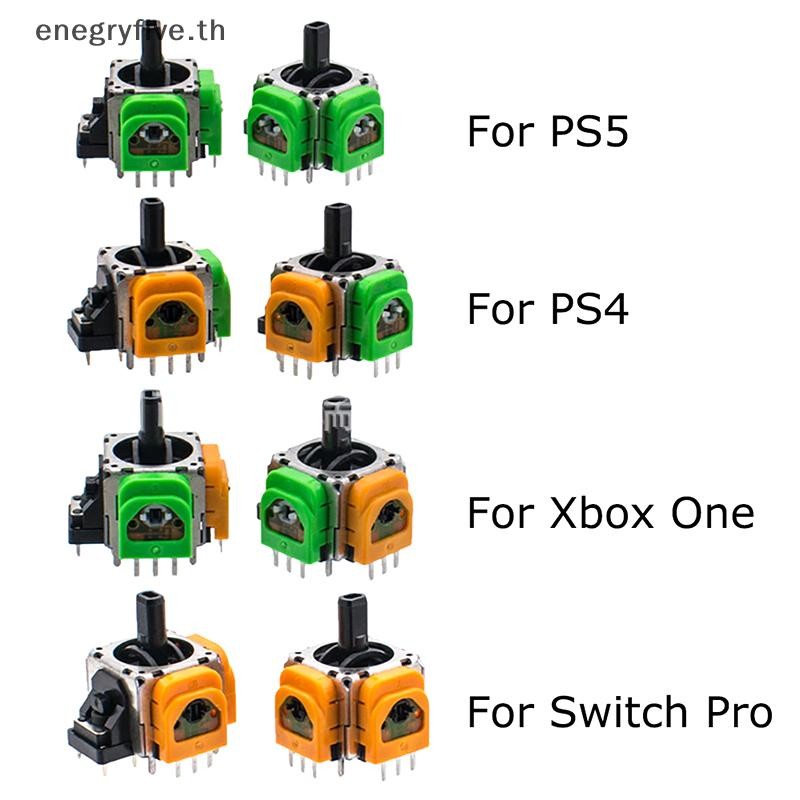 Ef & 3C 1 ชิ้นเปลี่ยน Hall Effect Joy 3D Ana Sensor ThumbStick สําหรับ PS5/PS4/XBOX/Switch Pro ...