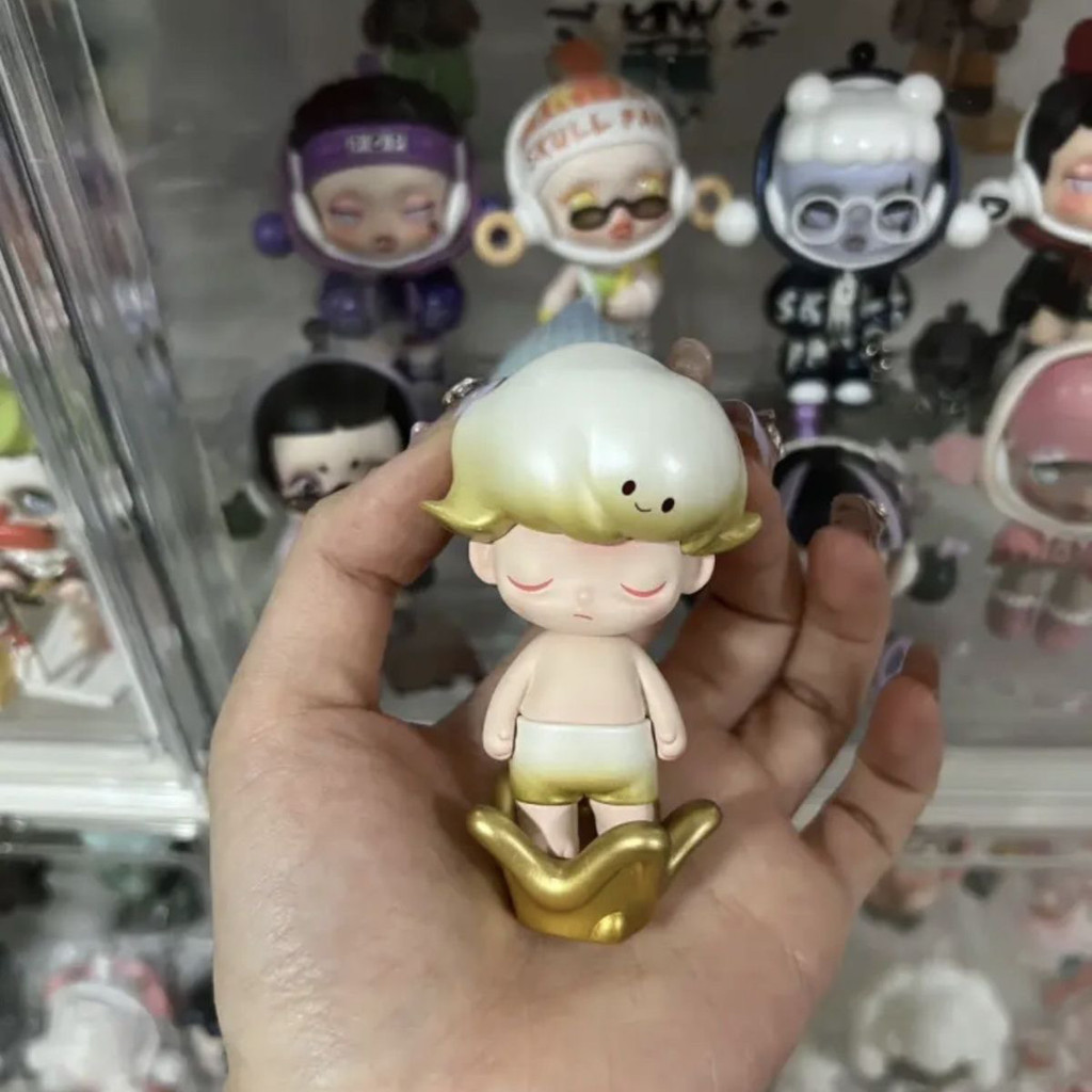 Popmart อย่างเป็นทางการ dimoo Uncrown King Limited Edition แขวนการ์ดของ ...