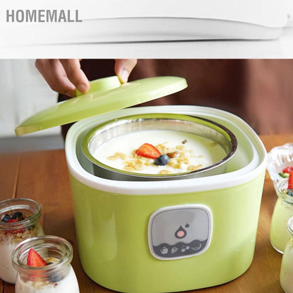 HomeMall Electric Yogurt Maker 1L Multifunctional Automatic Compact ...