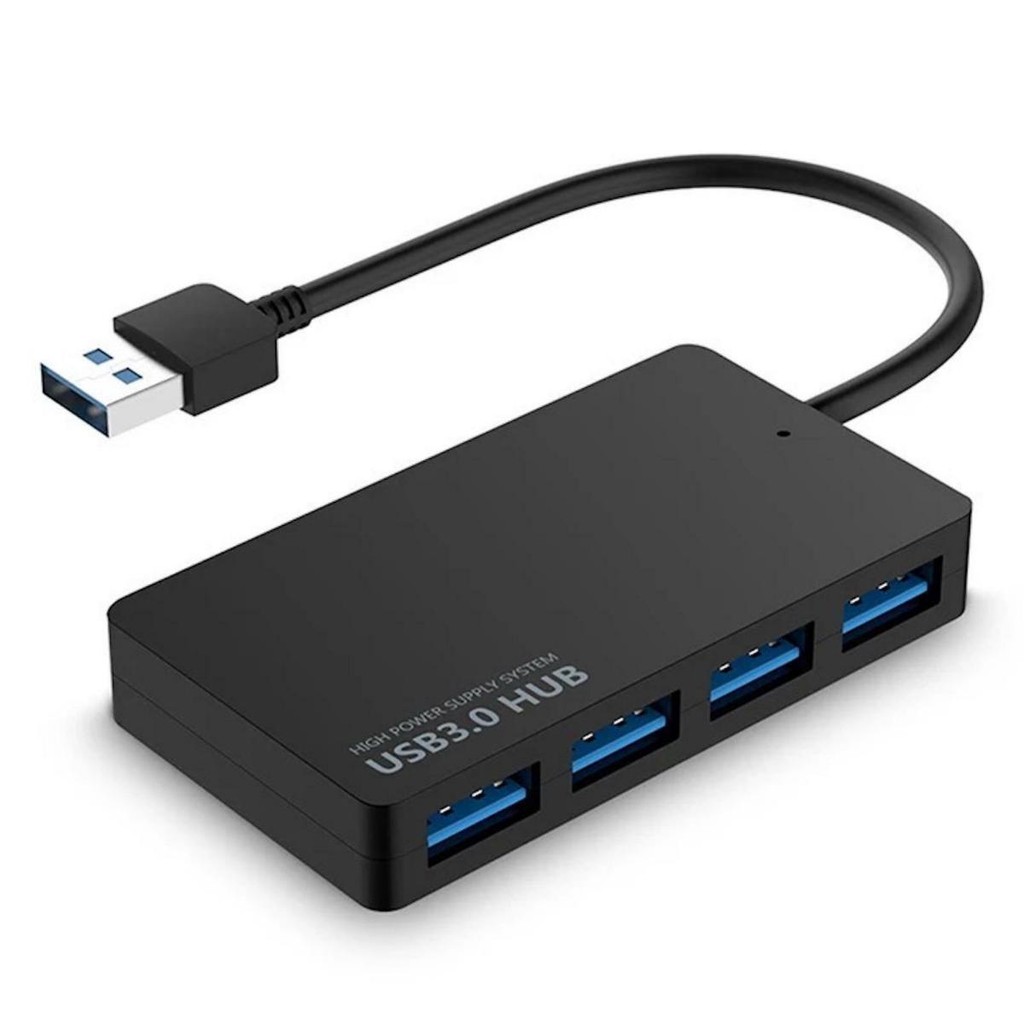 USB Hub 3.0 Port High Speed 4 Port Multi Splitter USB Adapter Plug ...