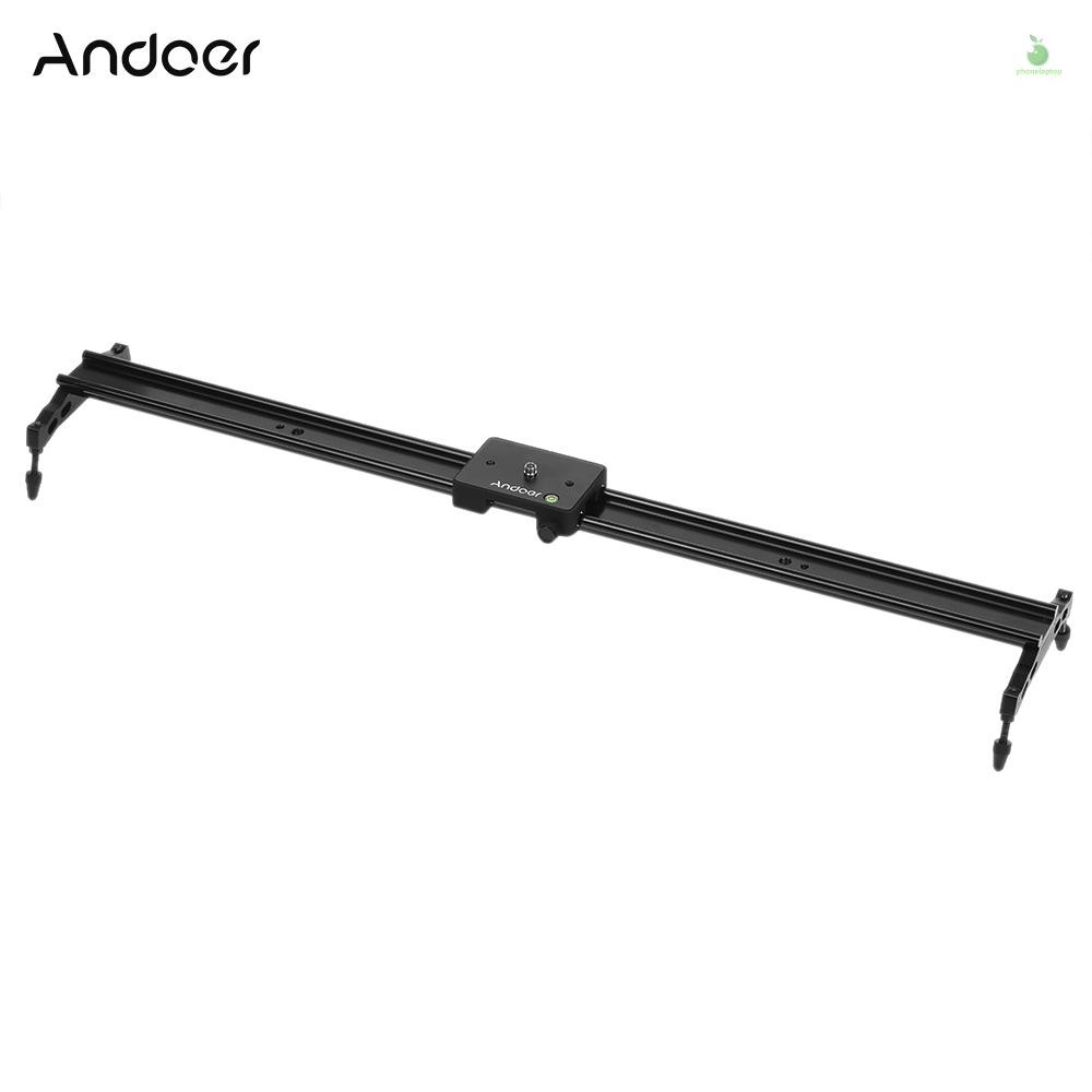 Andoer 80 ซม.วิดีโอTrack Slider Dolly Track Rail Stabilizerอลูมิเนียม ...