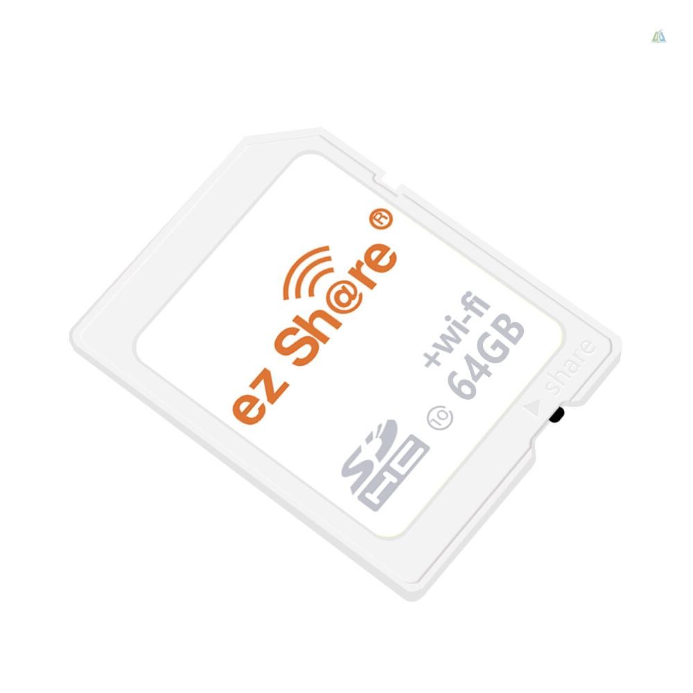 Ez Share SD Card Wireless WiFi Share Card Flash Card Class 10 64GB ...