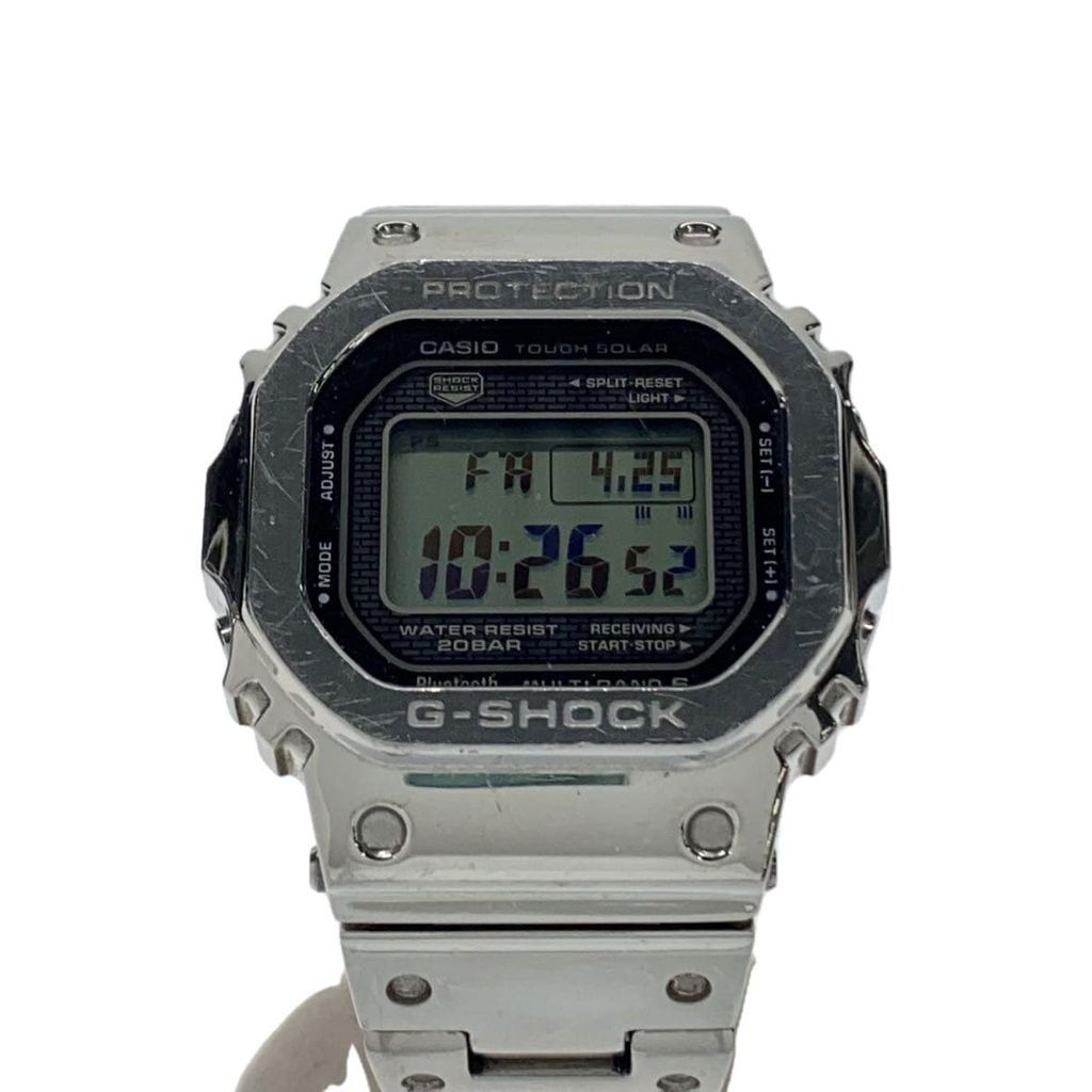 CASIO Mens Watch Solar G-SHOCK Digital SLV Scratched Direct from Japan ...