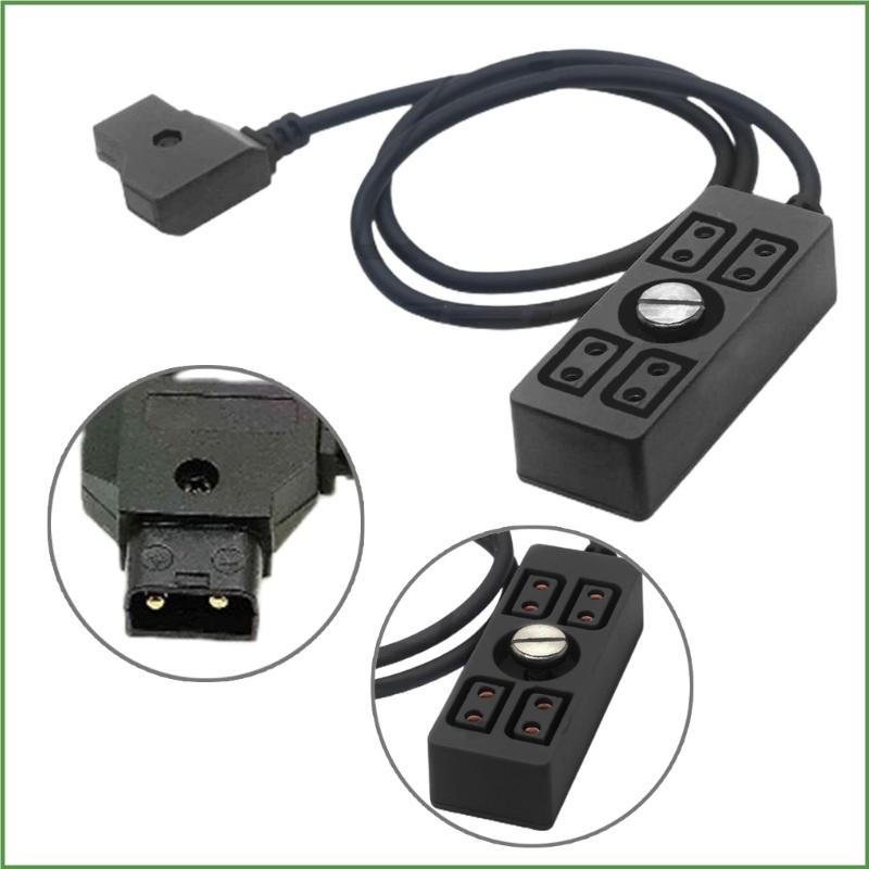 สายไฟ BON D-Tap D-Tap Male to 4 Port Female D-Tap Hub Adapter with 1 4 ...