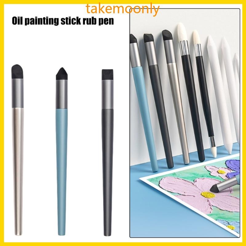 TAK Artist Blending Sponge Pen Washable Blending Stump Sponge Pen ...