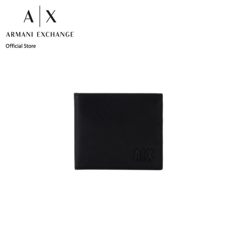 AX Armani Exchange กระเป๋าสตางค์ผู้ชาย รุ่น AX 958097 3F89200020 - สีดำ ...