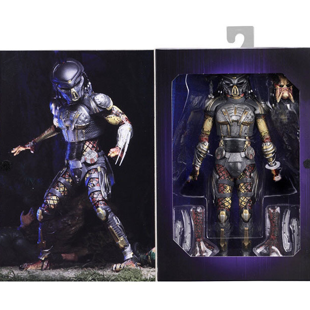 ฟิกเกอร์ NECA Predator 2018 Movie Deluxe Edition ขนาด 7 นิ้ว ฟิกเกอร์ ...