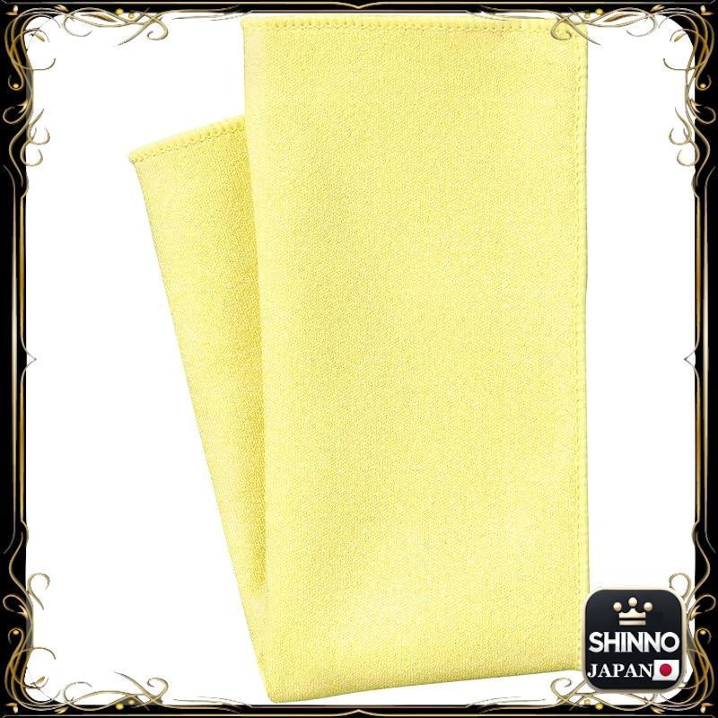 《JAPAN》★Microfiber Cleaning Cloth - Reusable and Washable, Light Yellow ...