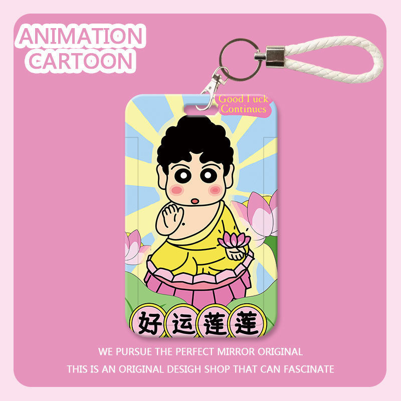 ใหม่ Crayon Shin-chan ID Card Holder คู่การ์ดรุ่น Access Control ผู้ถือ ...