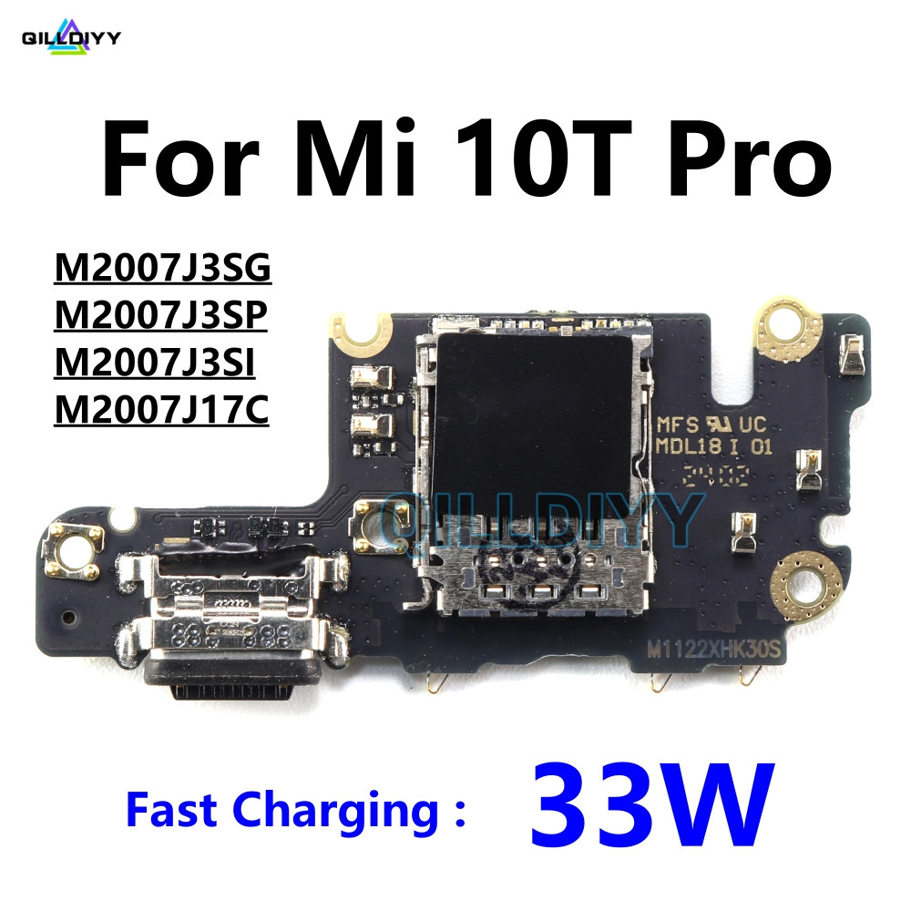 Usb Dock Connector พอร์ตชาร์จ Flex สําหรับ Xiaomi Mi 10T Pro 5G Charger ...