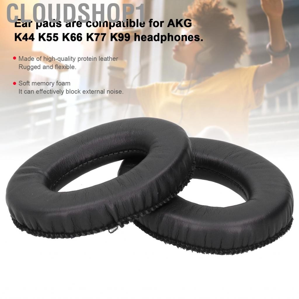 Cloudshop1 แผ่นรองหูฟังติดตั้งง่ายสำหรับหูฟัง AKG K44 K55 K66 K77 K99 | Shopee Thailand