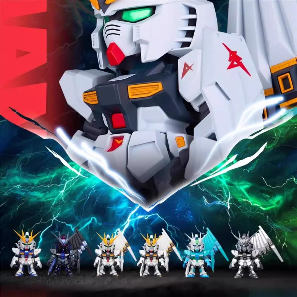 ของแท้ Bandai QMSVmini Series RX-93 GUNDAM Niu.Gundam Unboxing ยืนยัน ...