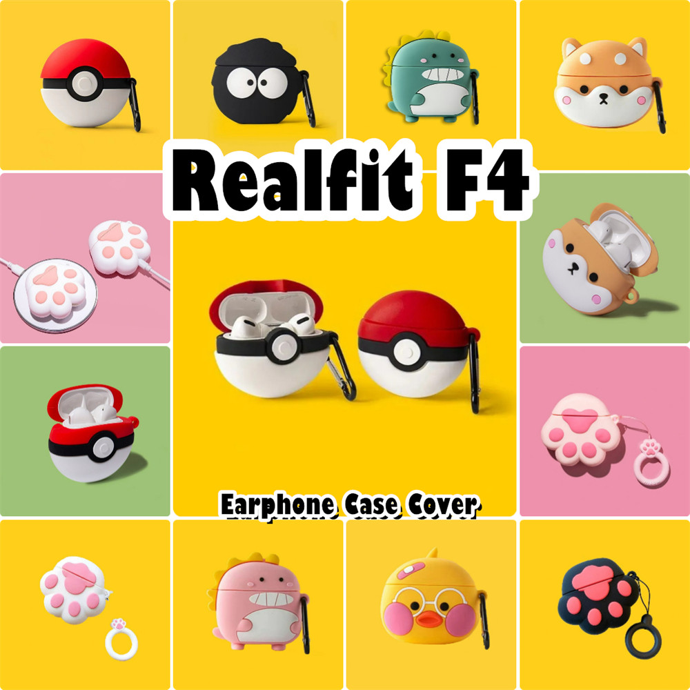 READY STOCK!นําไปใช้กับ Realfit F4 เคส Case เคสหูฟัง การ์ตูนสร้างสรรค์ ...