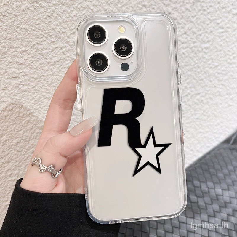 เคสมือถือแบรนด์ยอดนิยม R Star เคสกันกระแทกสำหรับ iPhone 16pro 16/15 Pro ...