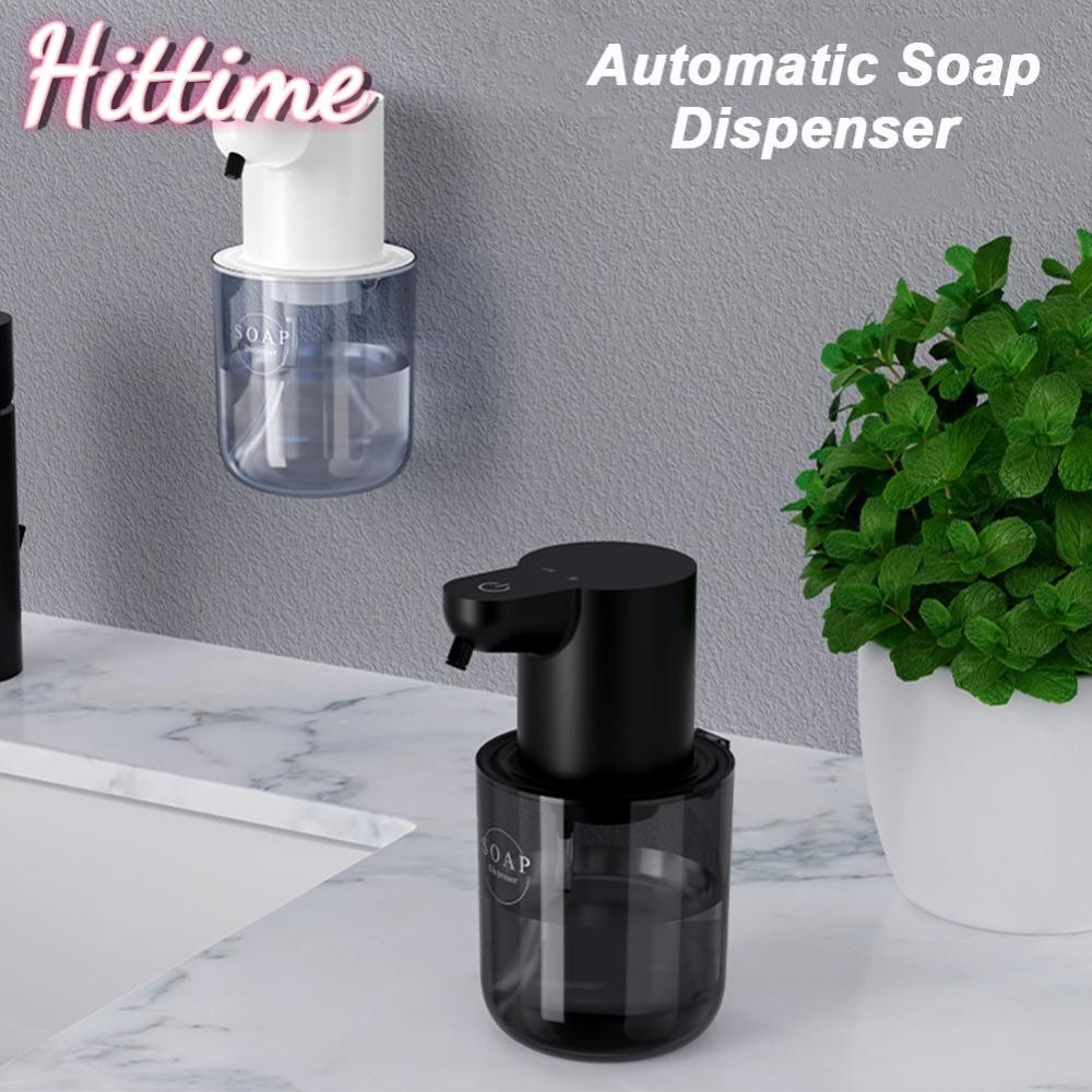 HITTIME 400ML เครื่องจ่ายสบู่โฟมอัตโนมัติสมาร์ทห้องน้ําแชมพูฝักบัว Liquid Dispenser ครัวผงซักฟอก ...
