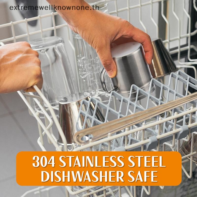 EWTH สแตนเลสผงน้ําตาล Shakers พร้อมที่จับ Fine ตาข่าย Shaker กระป๋องผง ...