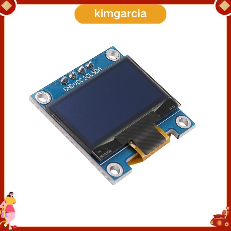 kimgarcia 0.96 นิ้ว IIC I2C Serial GND 128X64 โมดูลจอแสดงผล LED LCD ...