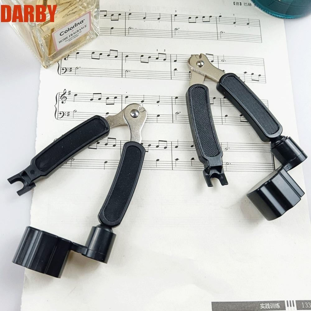DARBY กีตาร์ String Changer, 3 in1 มัลติฟังก์ชั่นกีตาร์ Winder String ...