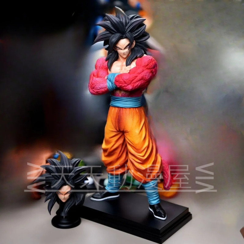 จัดส่งฟรี Dragon Ball Model Vf Studio Super Four Monkey King Stand ...