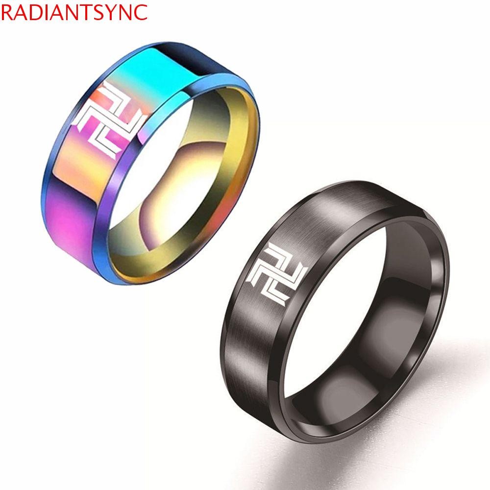 Radiantsync Tokyo Revengers แหวนคอสเพลย์ Prop 5 สีอะนิเมะแหวน Ryuguji Ken Baji Keisuke Manji ...