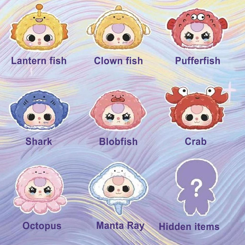 baby three Ocean Blind กล่องปริศนาสามปีทารกโรแมนติกมหาสมุทรชุดตุ๊กตา ...