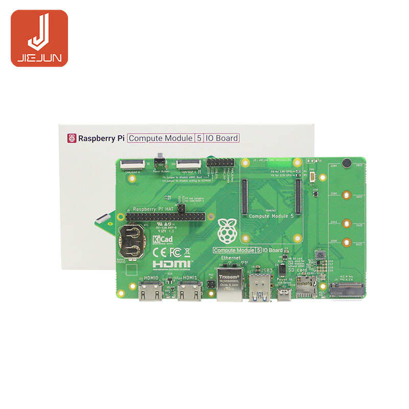 Compute Module 5 IO Board Compute โมดูล baseboard of the Raspberry PI ...