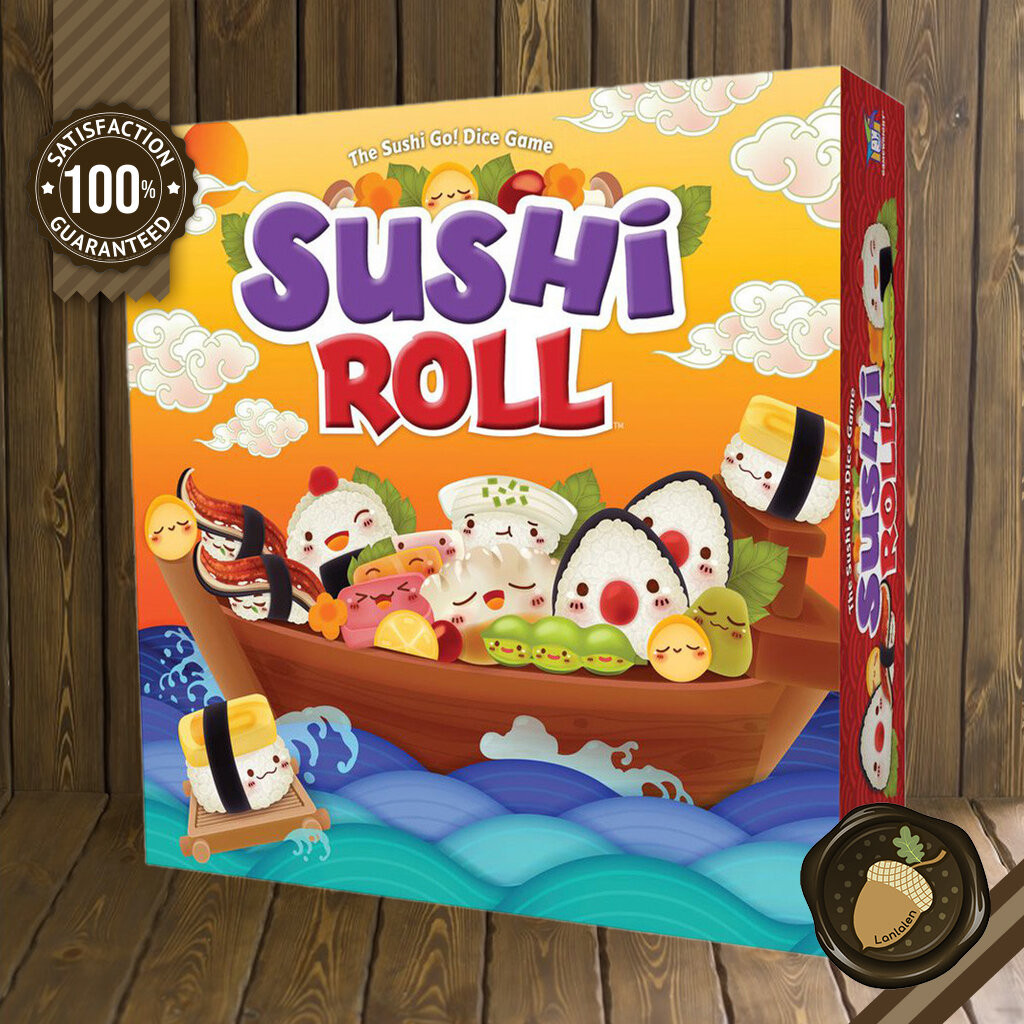 Sushi Roll Board Game บอร์ดเกม *** สินค้ามีตำหนินะคะ รบกวนลูกค้าทักทาง ...