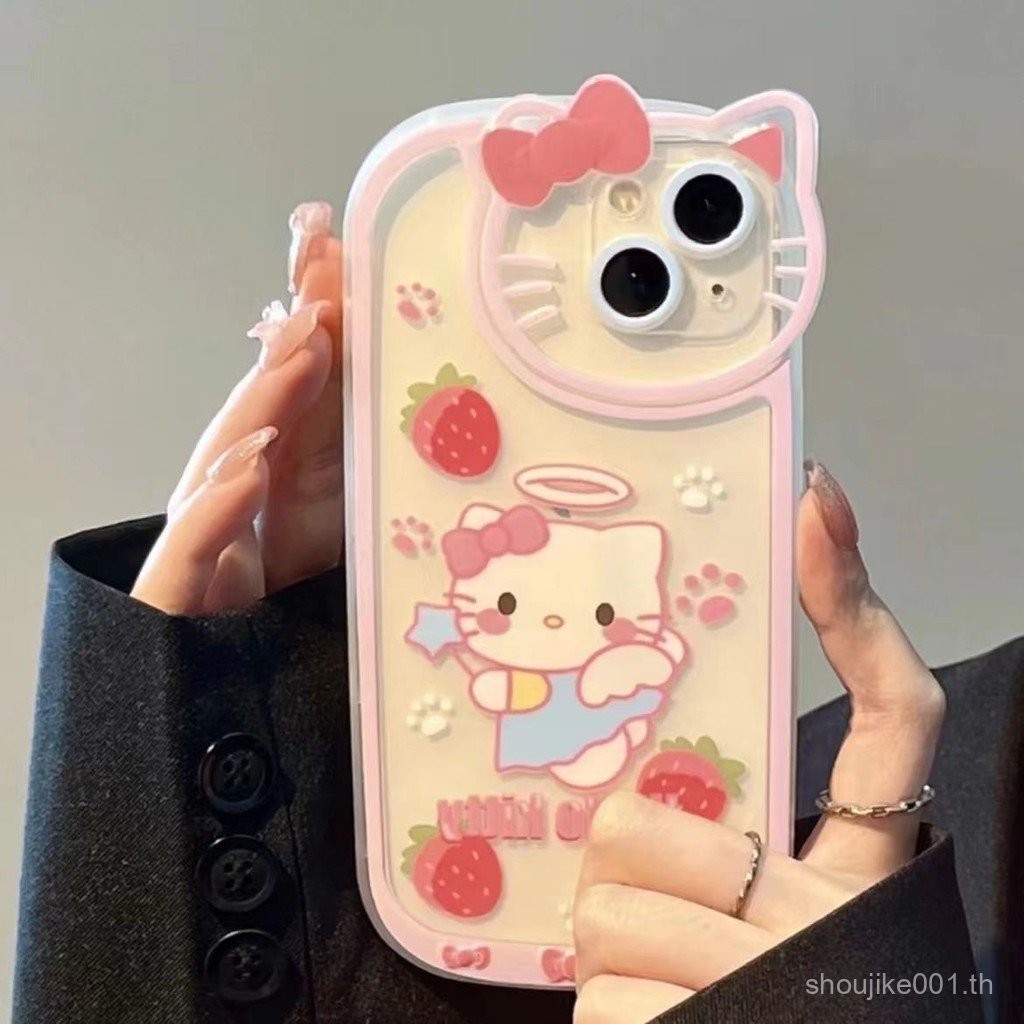 Little Red Book Cartoon Cute Hello Kitty Apple 13pro/12/11เคสโทรศัพท์ ...