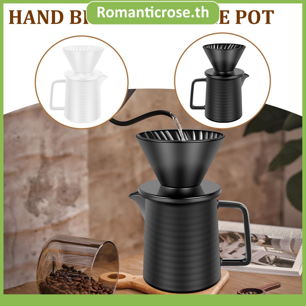 Pour Over เครื่องชงกาแฟเซรามิค Pour Over Coffee Dripper Non ไฟฟ้า ...